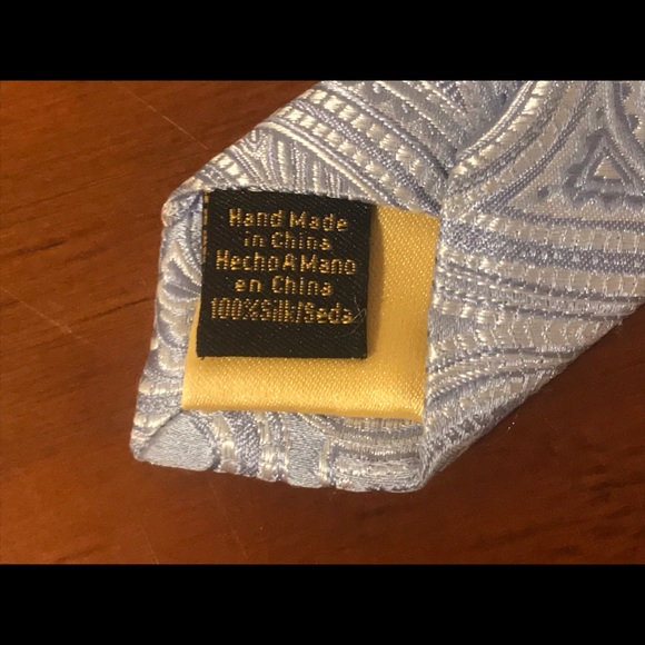 Donald J. Trump | Accessories | Donald J Trump Teal Blue Paisley ...